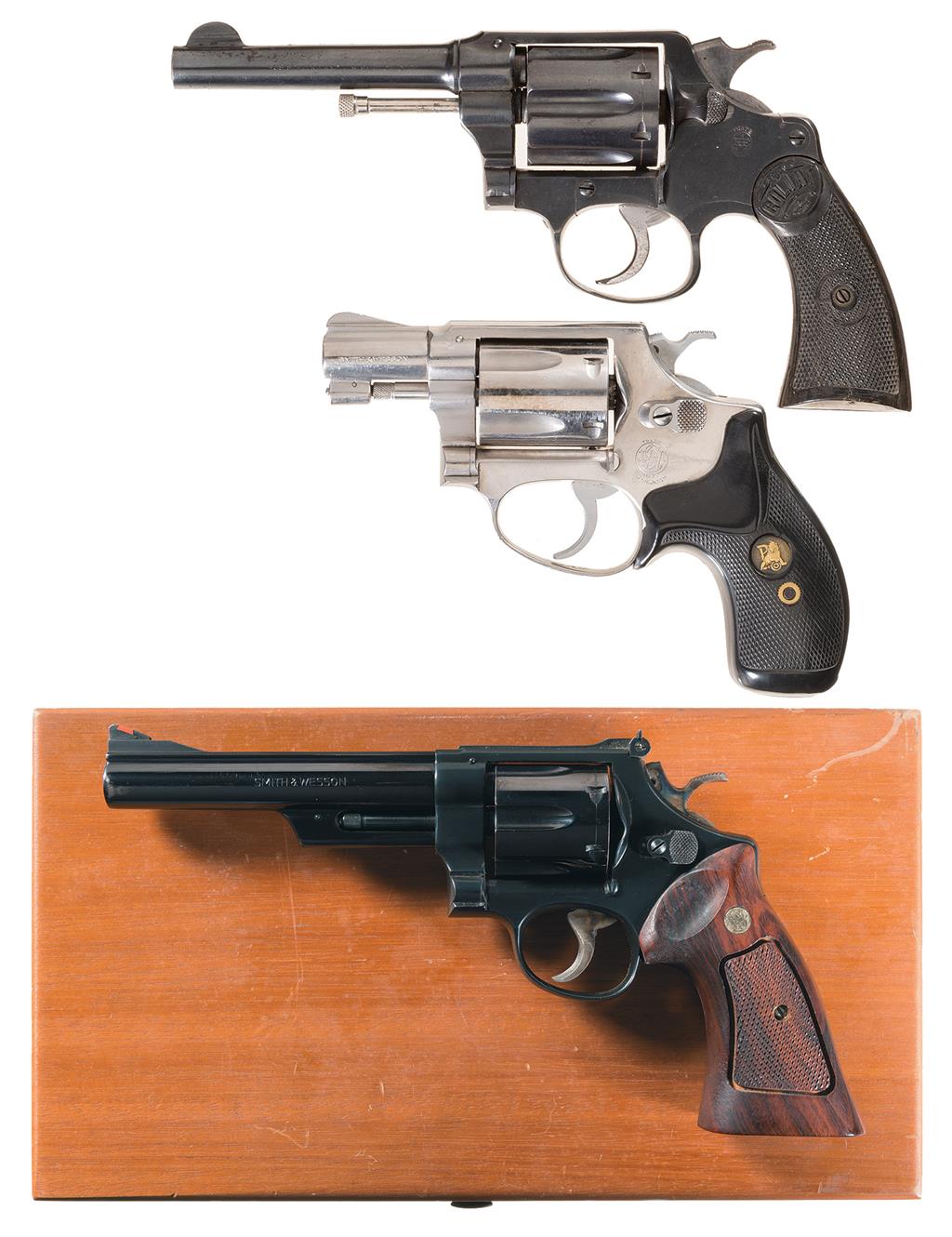 Three DA Revolvers | Rock Island Auction