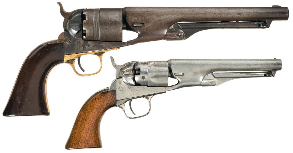 Two Antique Colt Percussion Revolvers | Rock Island Auction