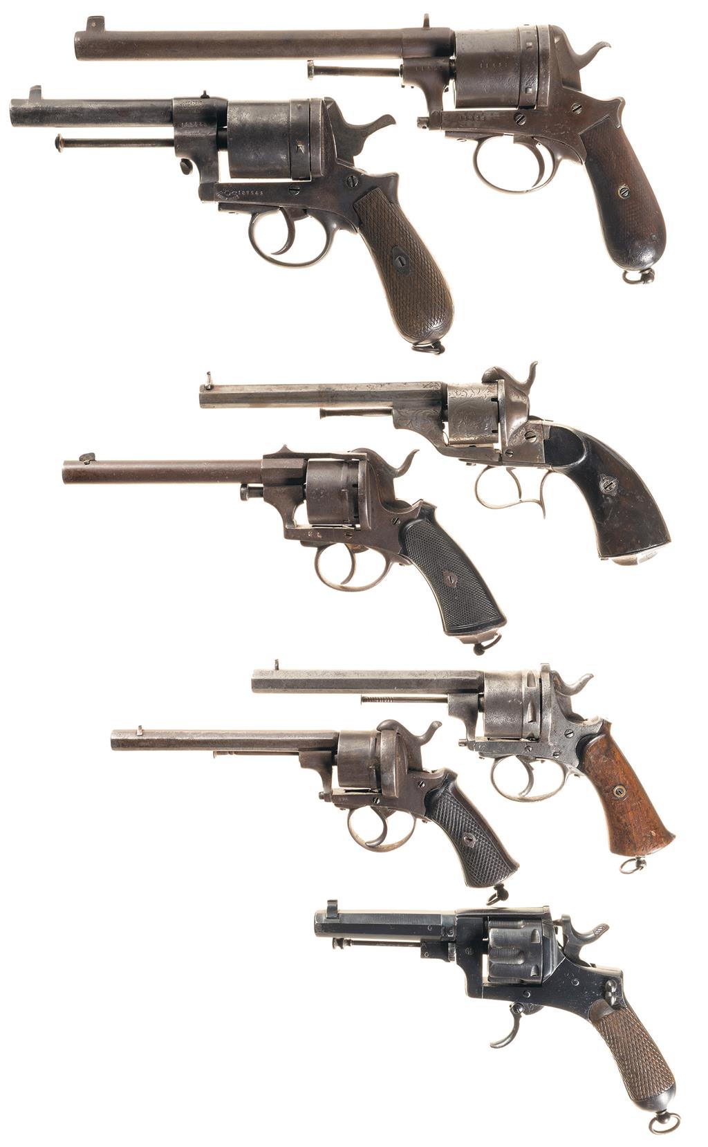 Seven European Revolvers | Rock Island Auction