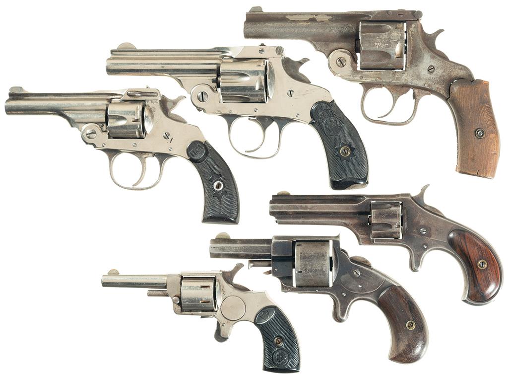 Six Revolvers | Rock Island Auction
