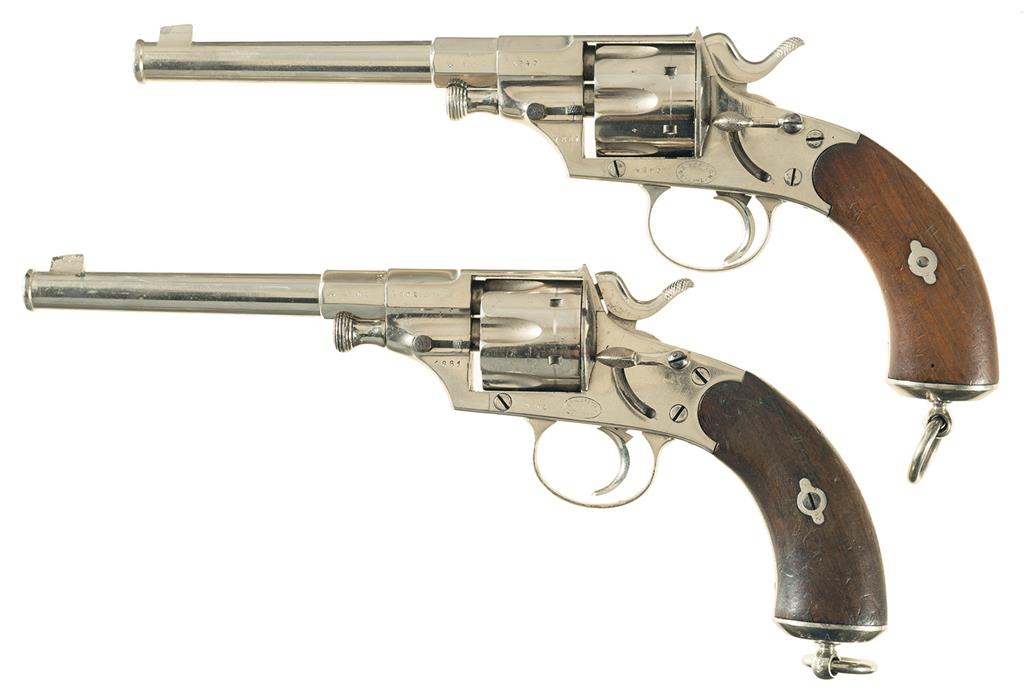 Two German Model 1879 Single Action Revolvers | Rock Island Auction