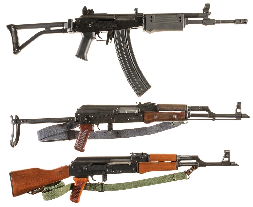 Three AK-Style Semi-Automatic Rifles | Rock Island Auction