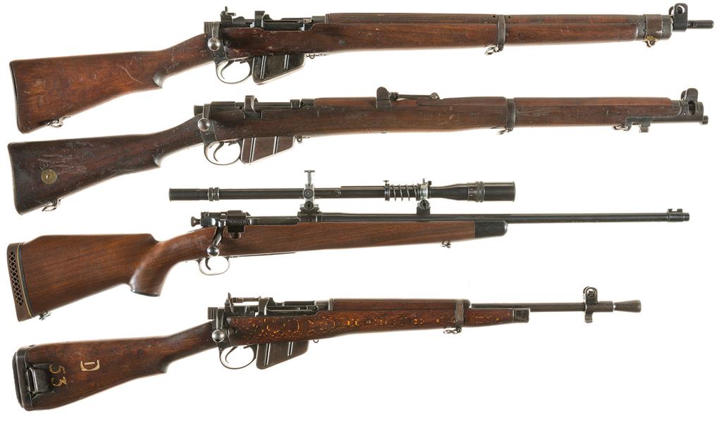 Four Military Bolt Action Rifles | Rock Island Auction