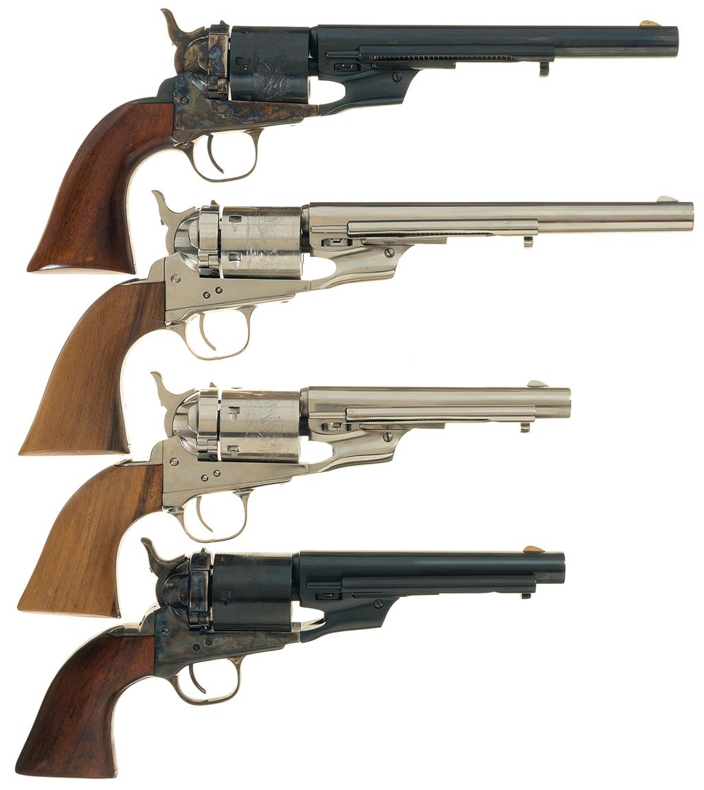 Four Armi San Marco Richards Conversion Style Revolvers | Rock Island ...