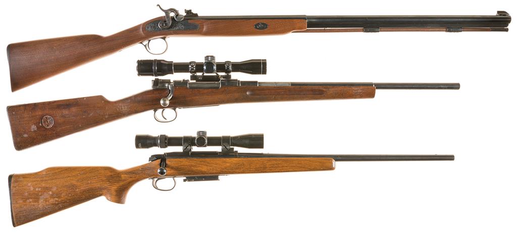 Three Sporting Rifles | Rock Island Auction