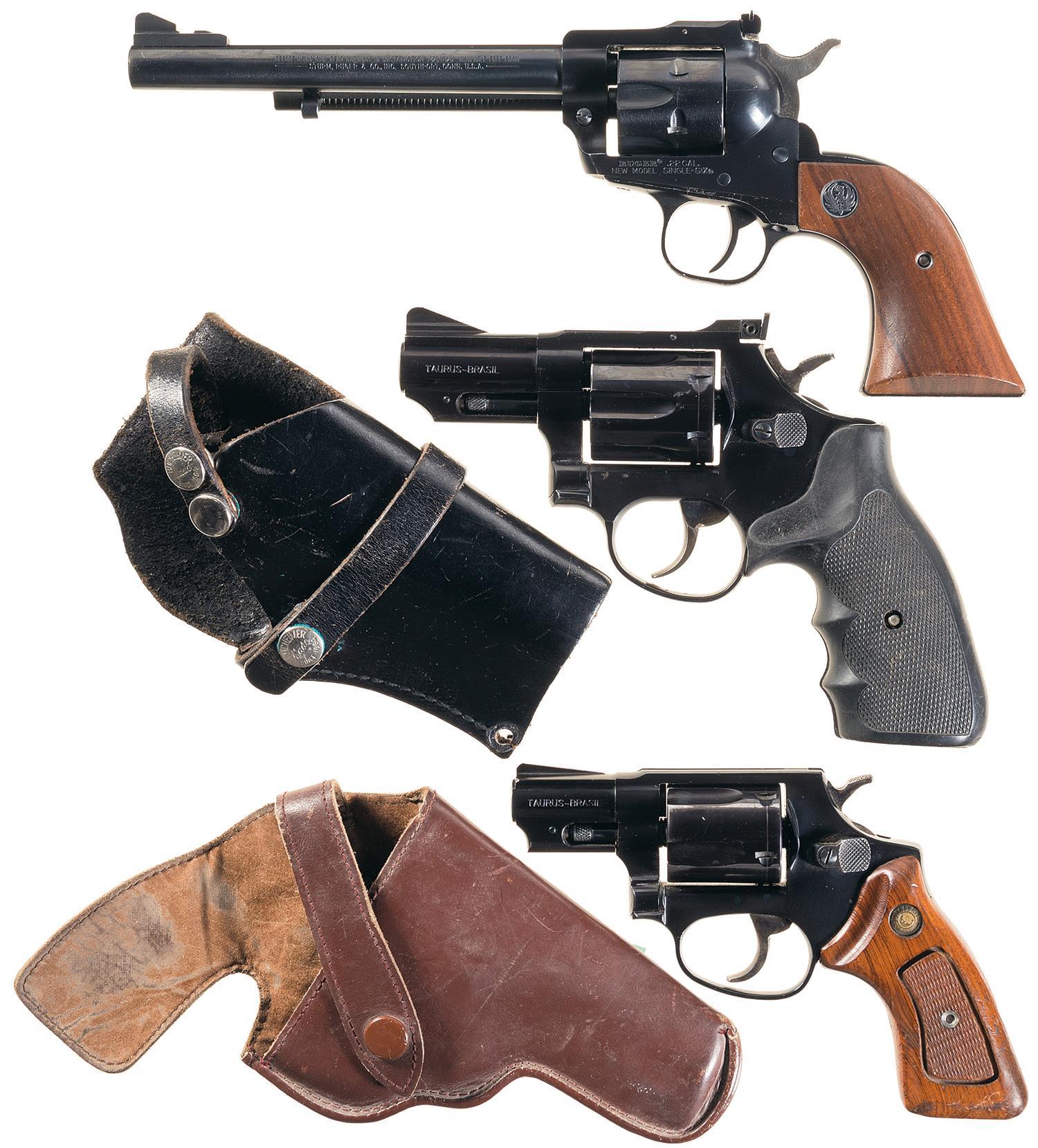 Three Sporting Revolvers | Rock Island Auction