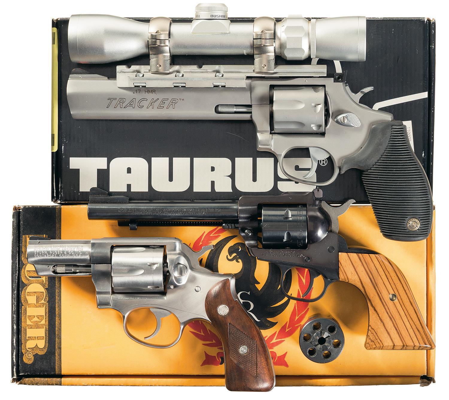 Three Sporting Revolvers | Rock Island Auction