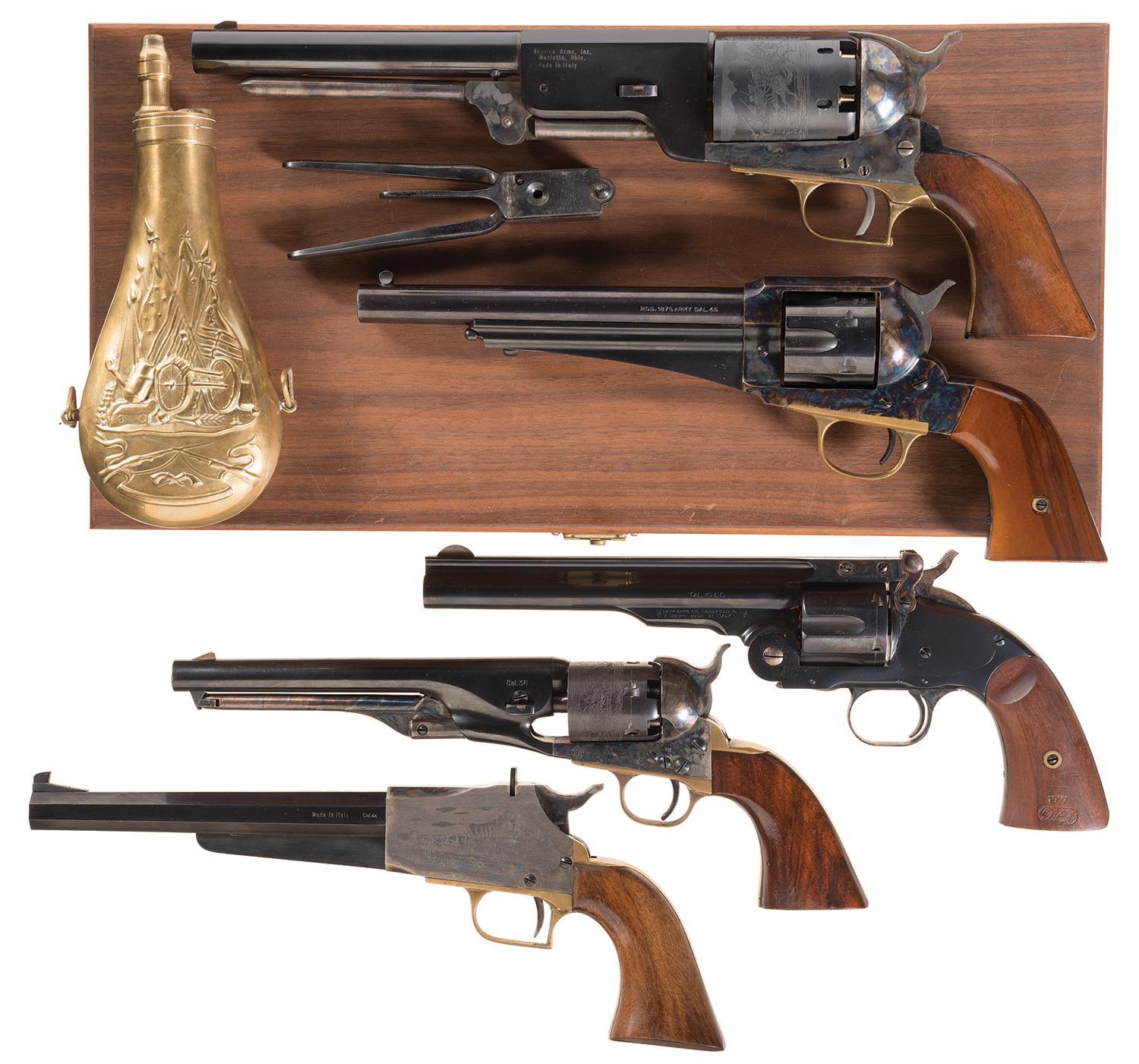 Five Italian Handguns | Rock Island Auction