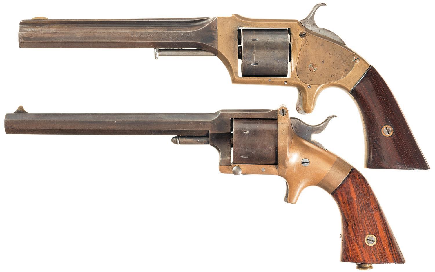 Two Civil War Era Spur Trigger Revolvers | Rock Island Auction