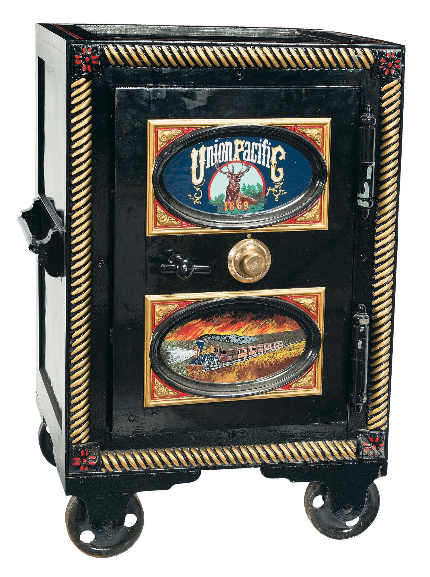 Heavy Steel Sargent & Greenleaf Safe with Union Pacific Decorati | Rock ...
