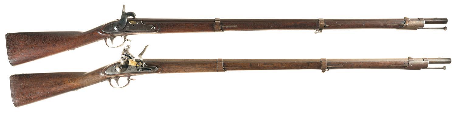 Two U.S. Model 1816 Muskets | Rock Island Auction