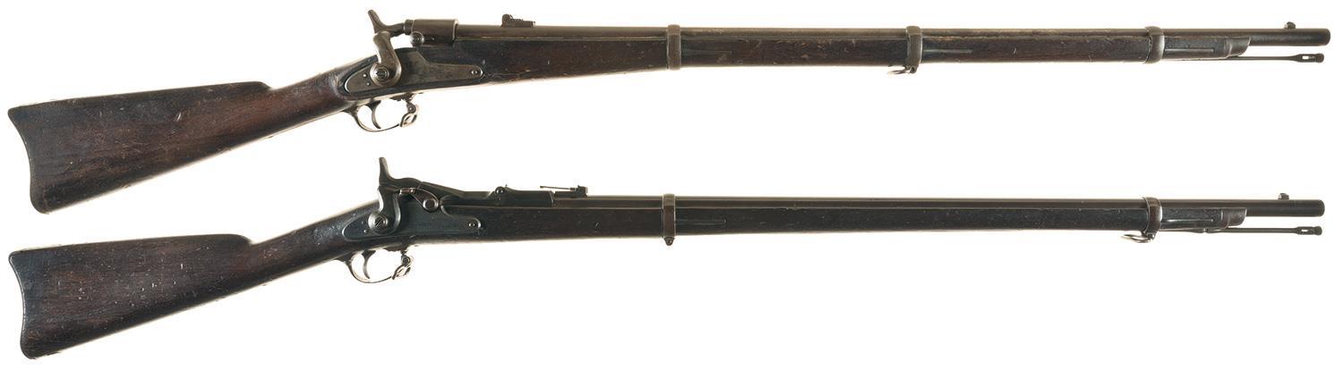 Two U.S. Springfield Breech Loading Rifles | Rock Island Auction