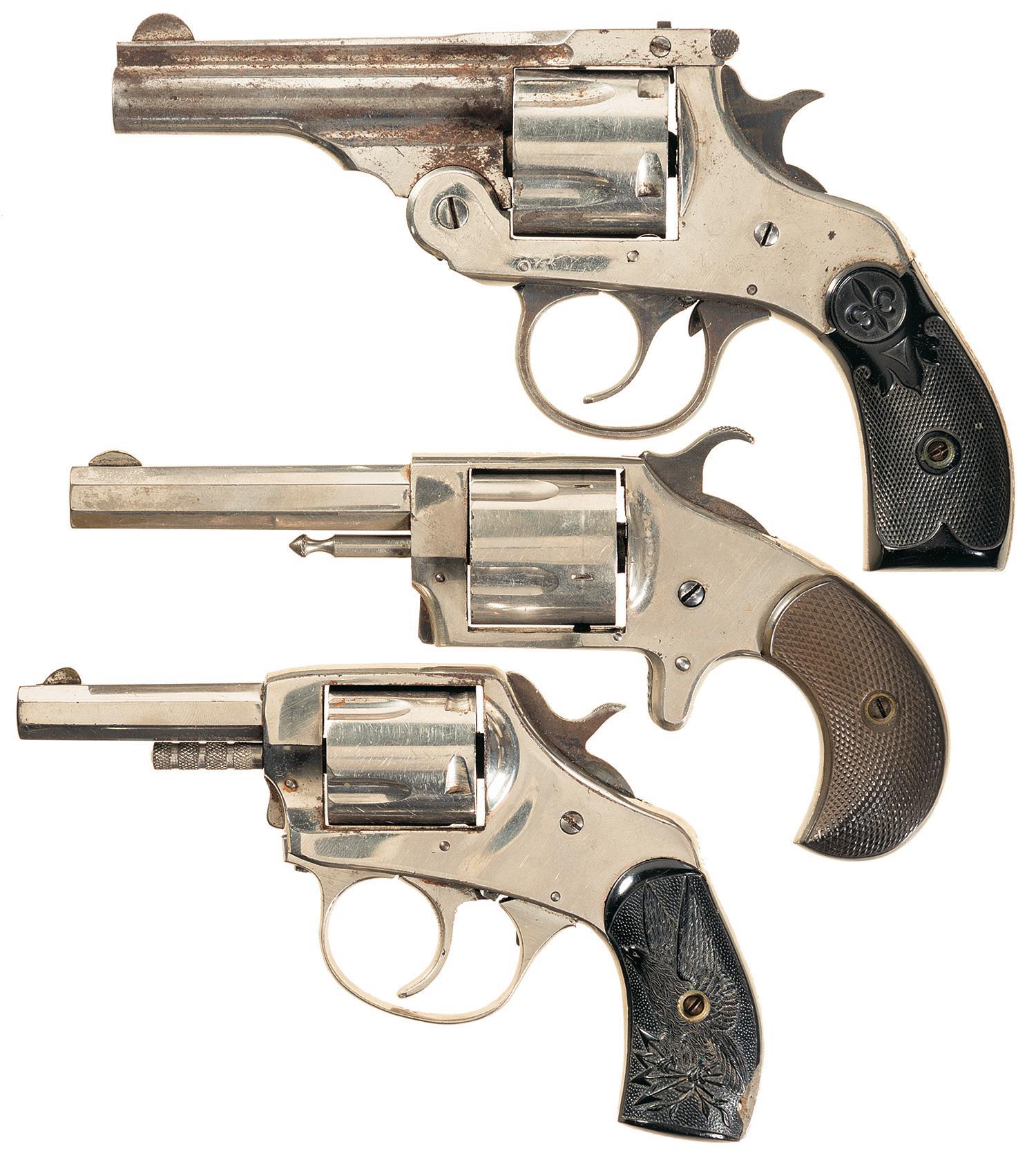 Three Revolvers | Rock Island Auction