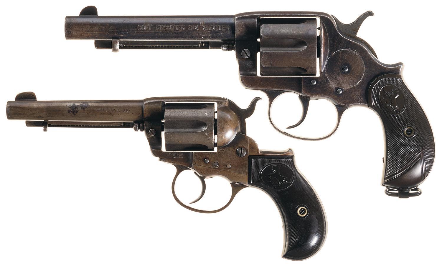 Two Early Colt DA Revolvers | Rock Island Auction