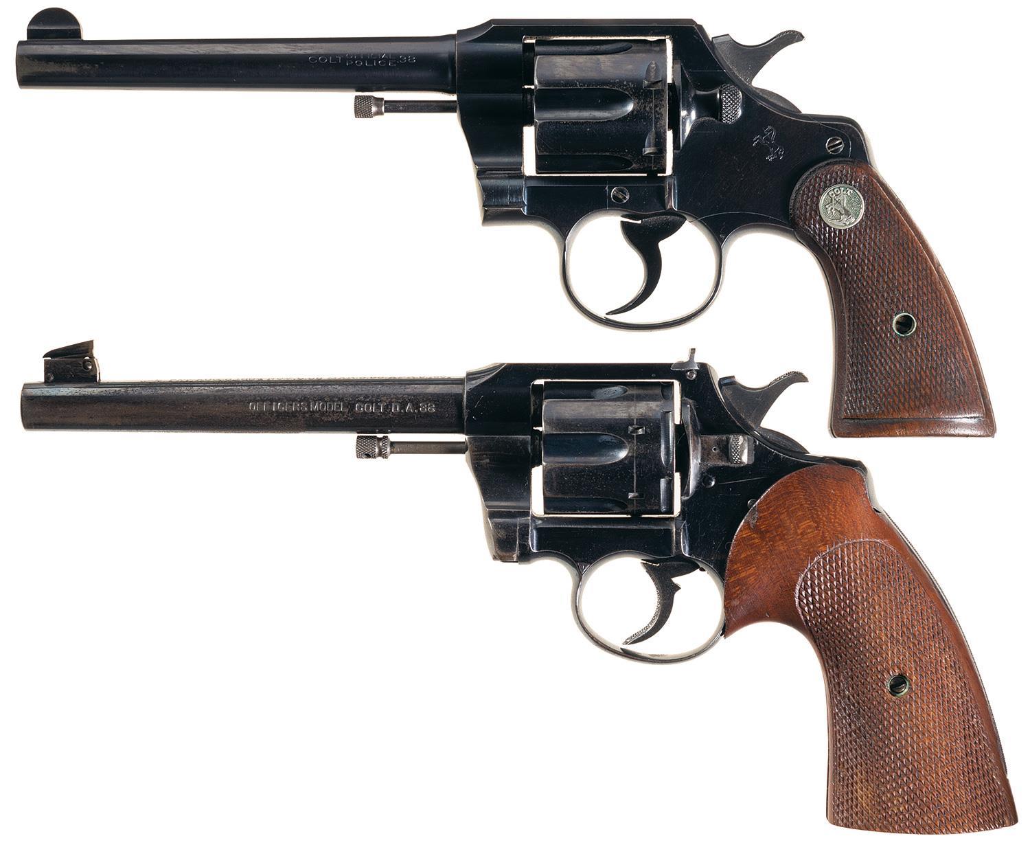 Two Colt DA Revolvers | Rock Island Auction