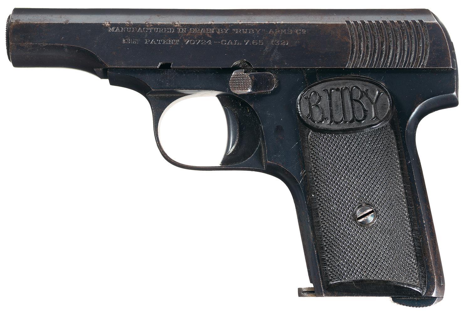 Ruby Arms Company Ruby Pistol 7.65 mm auto | Rock Island Auction