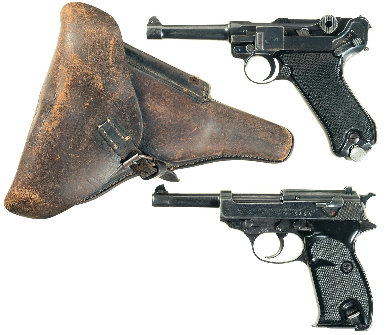 Two Nazi German Semi-Automatic Pistols | Rock Island Auction