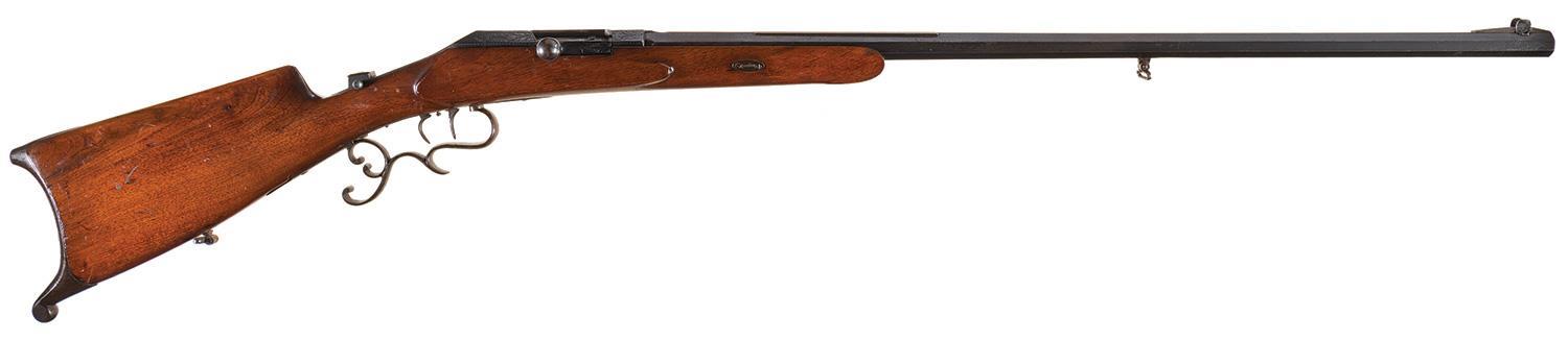 Engraved German Bolt Action Schuetzen Rifle | Rock Island Auction