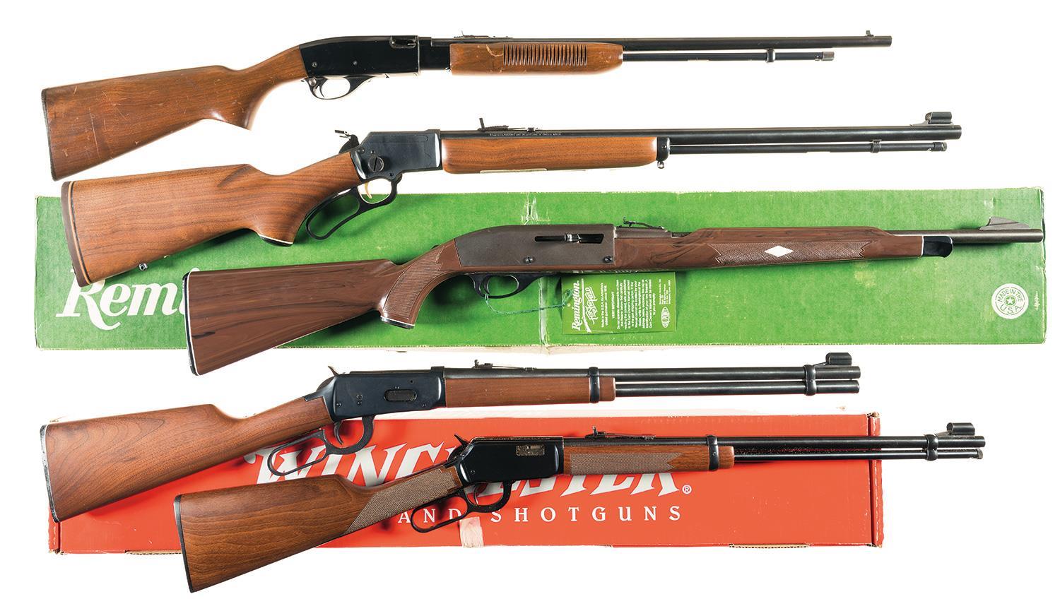 Five Sporting Long Guns | Rock Island Auction