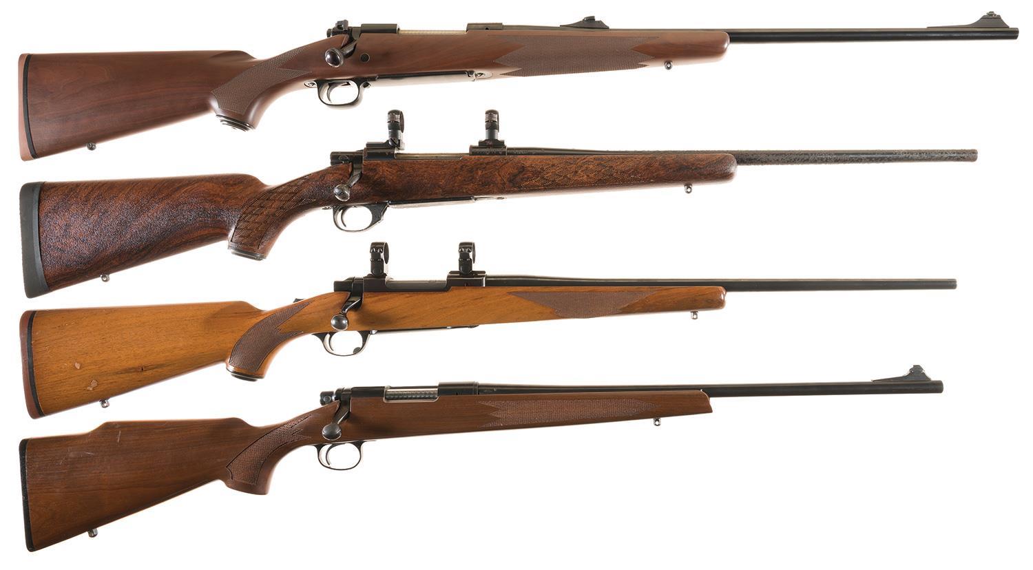 Four Bolt Action Sporting Rifles | Rock Island Auction