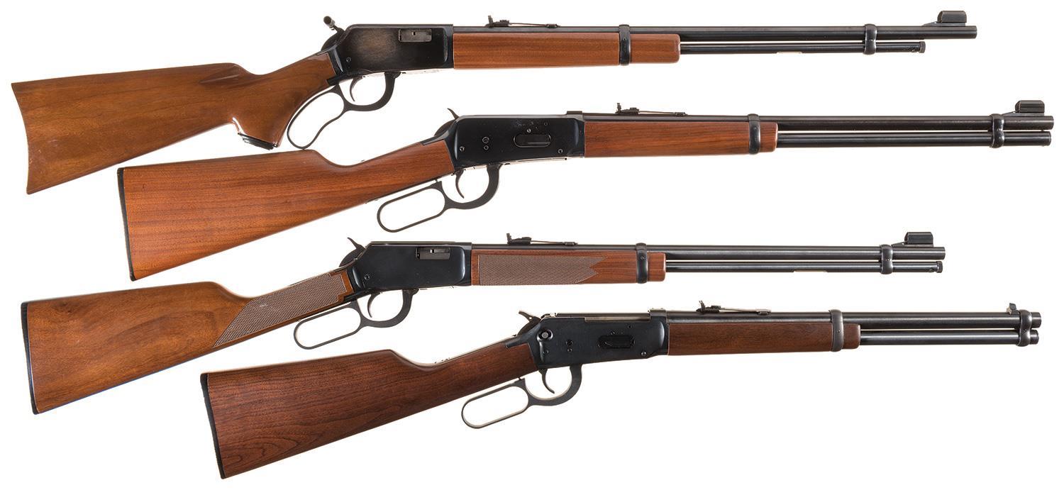 Four Winchester Lever Action Long Guns | Rock Island Auction