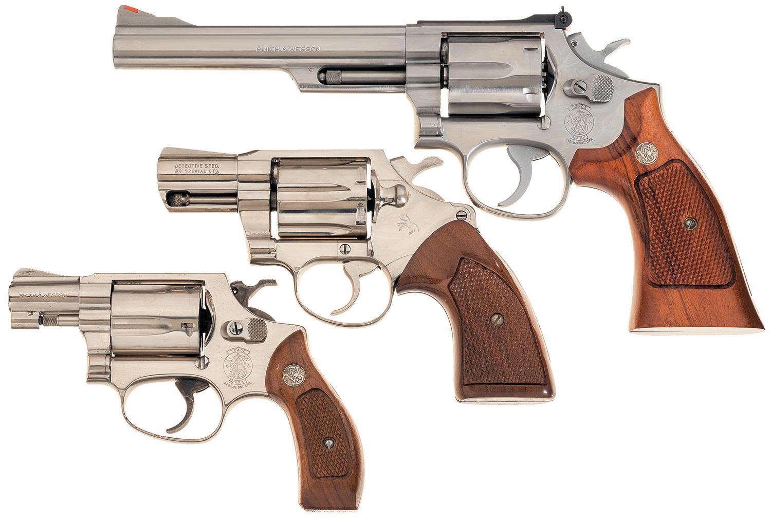 Three DA Revolvers | Rock Island Auction
