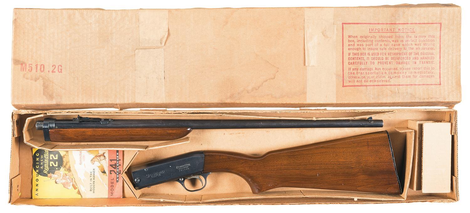 Remington Model 241 Speedmaster Semi-Automatic Rifle with Box | Rock ...