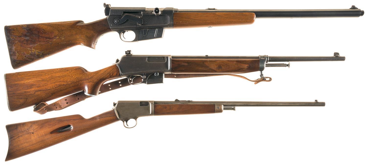 Three Semi-Automatic Sporting Rifles | Rock Island Auction