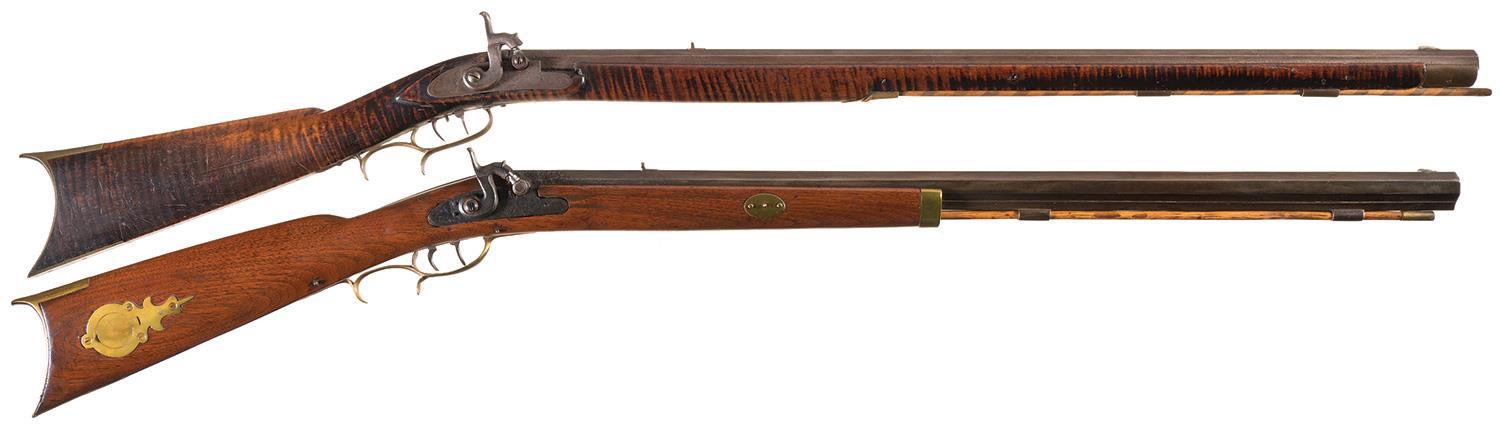 Two Percussion Rifles | Rock Island Auction