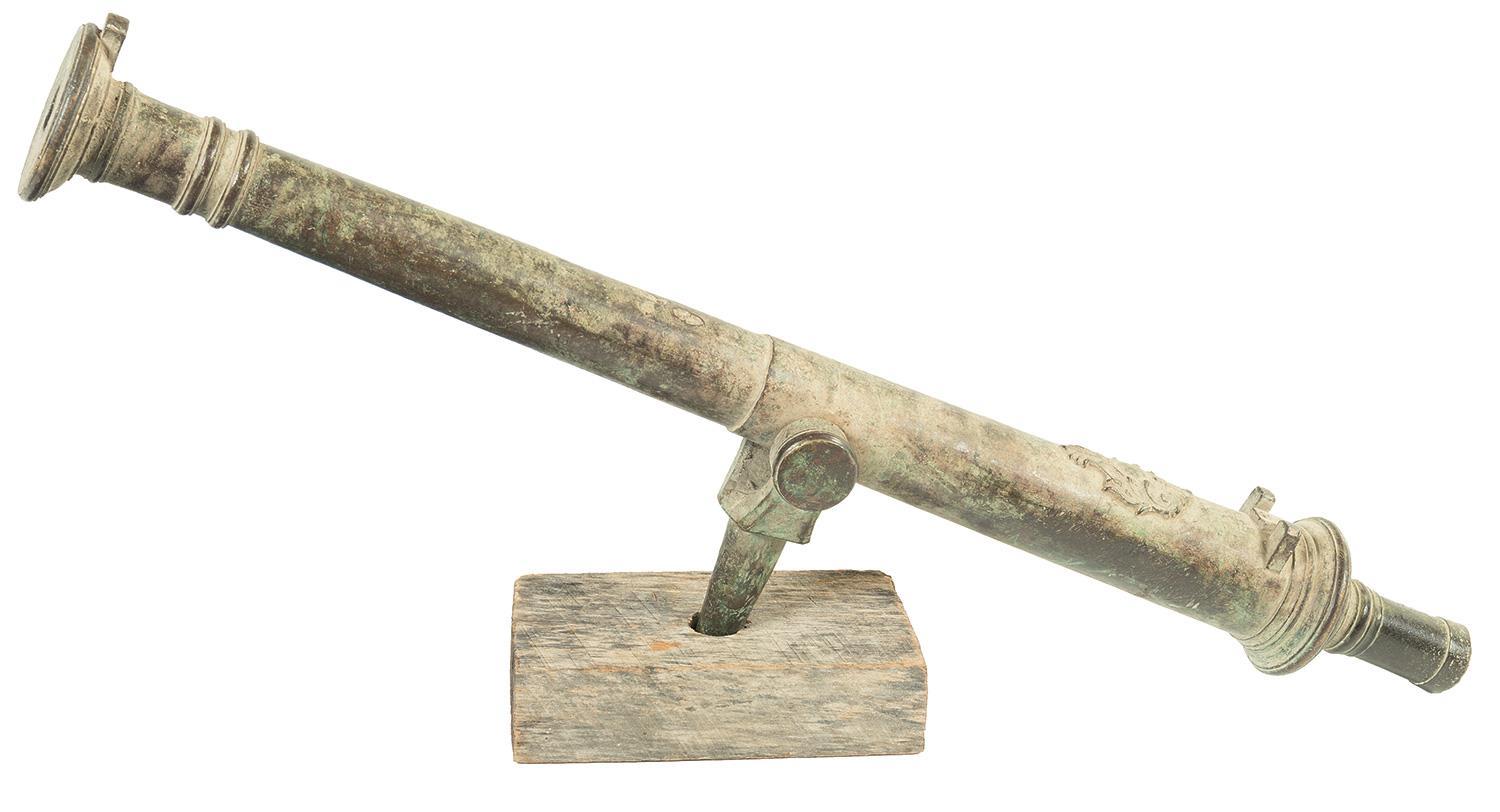 Two Asian Lantaka Cannons -A) Asian Lantaka Style Cannon | Rock Island ...