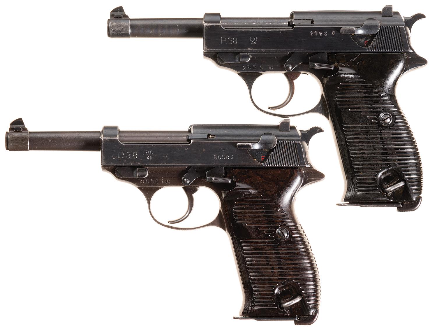 Two Semi-Automatic German Military Pistols | Rock Island Auction