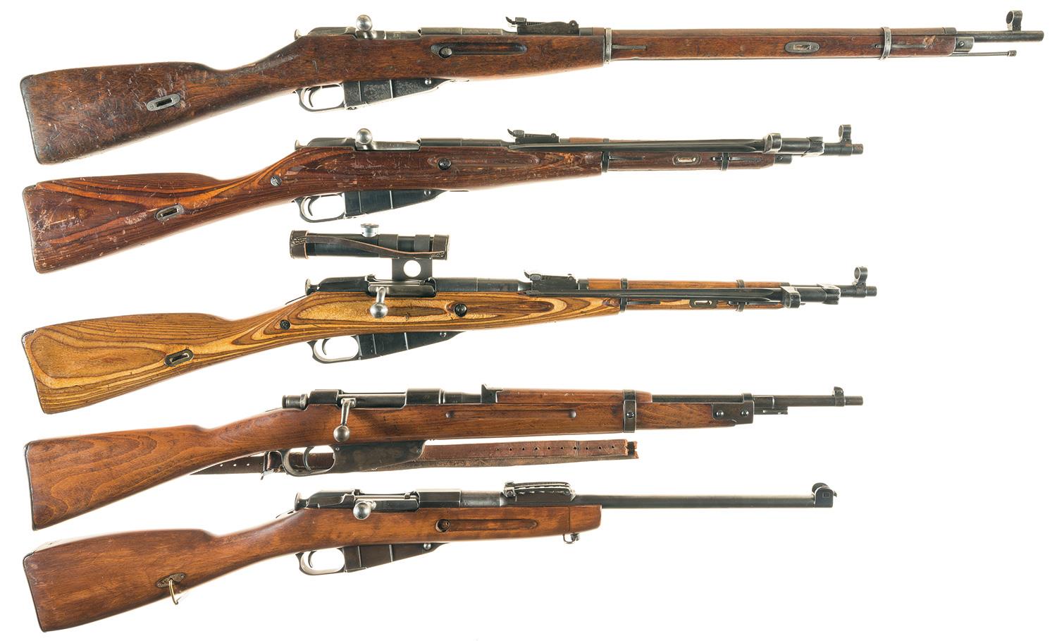 Five European Military Bolt Action Rifles | Rock Island Auction