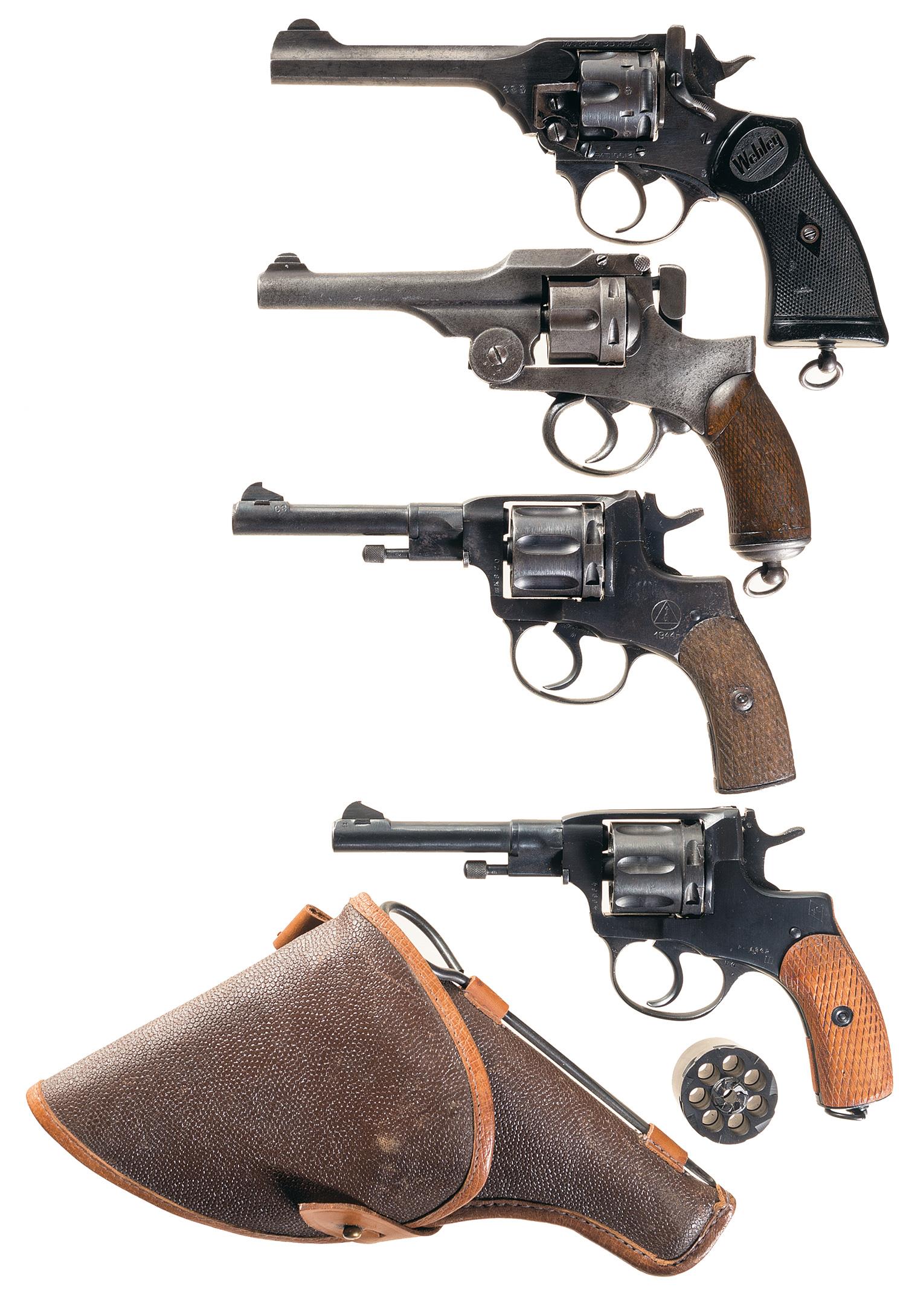 Four DA Military Revolvers | Rock Island Auction