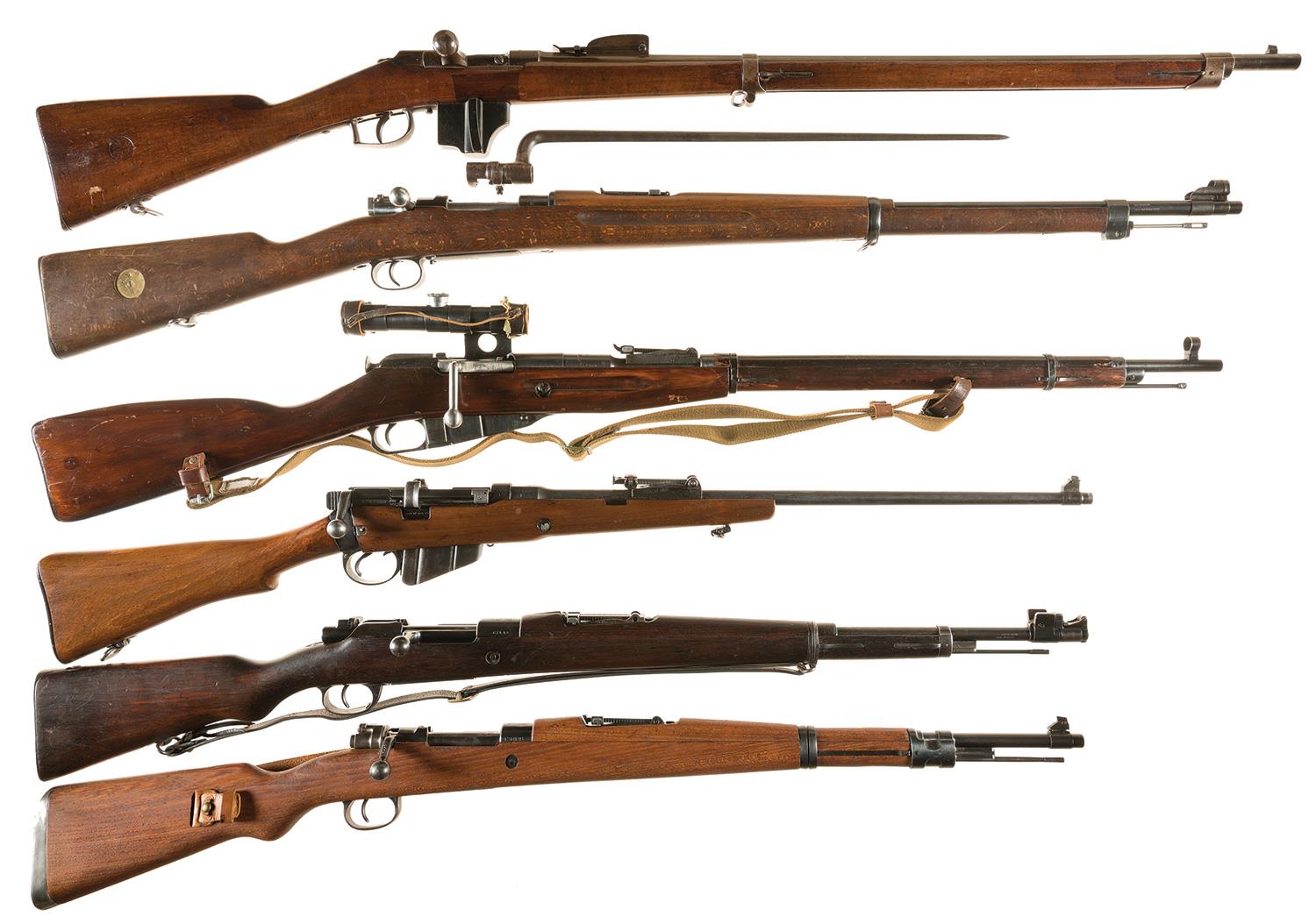 Six European Bolt Action Military Rifles | Rock Island Auction