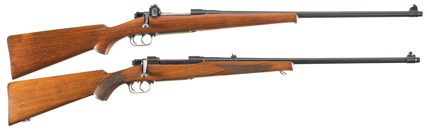 Two Newton Arms Co. Standard Model Bolt Action Rifles | Rock Island Auction