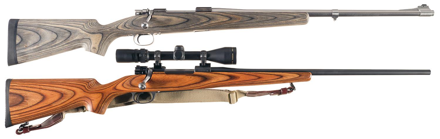 Two European Sporting Bolt Action Rifles | Rock Island Auction