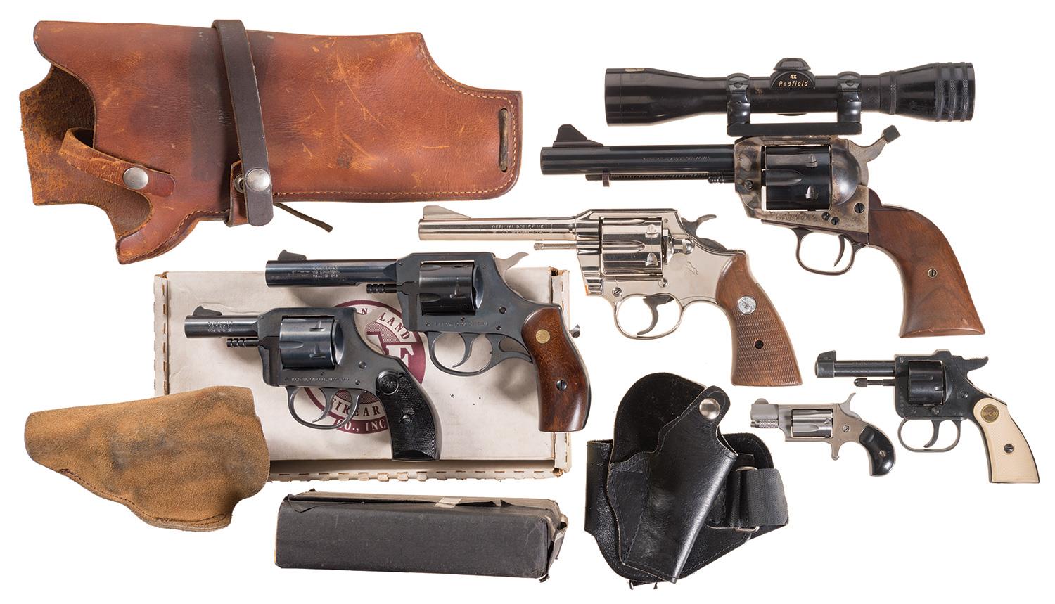 Six Revolvers | Rock Island Auction