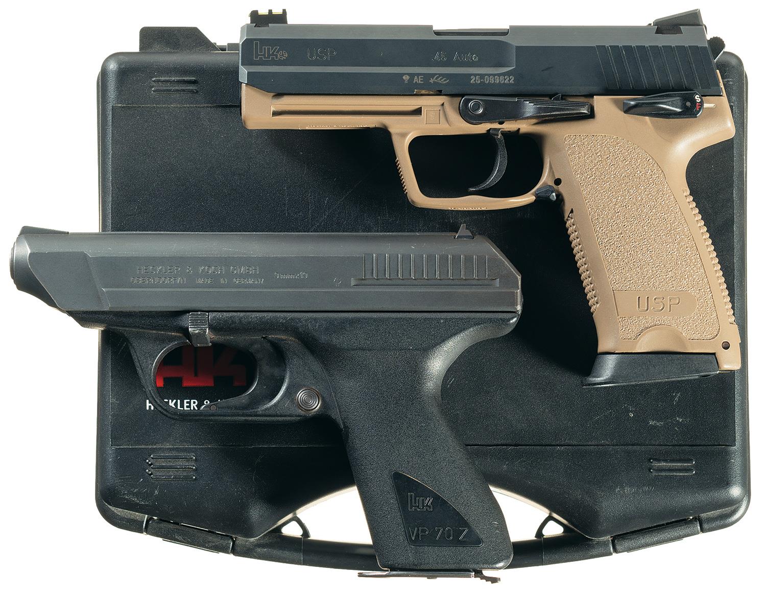 Two Heckler & Koch Semi-Automatic Pistols | Rock Island Auction