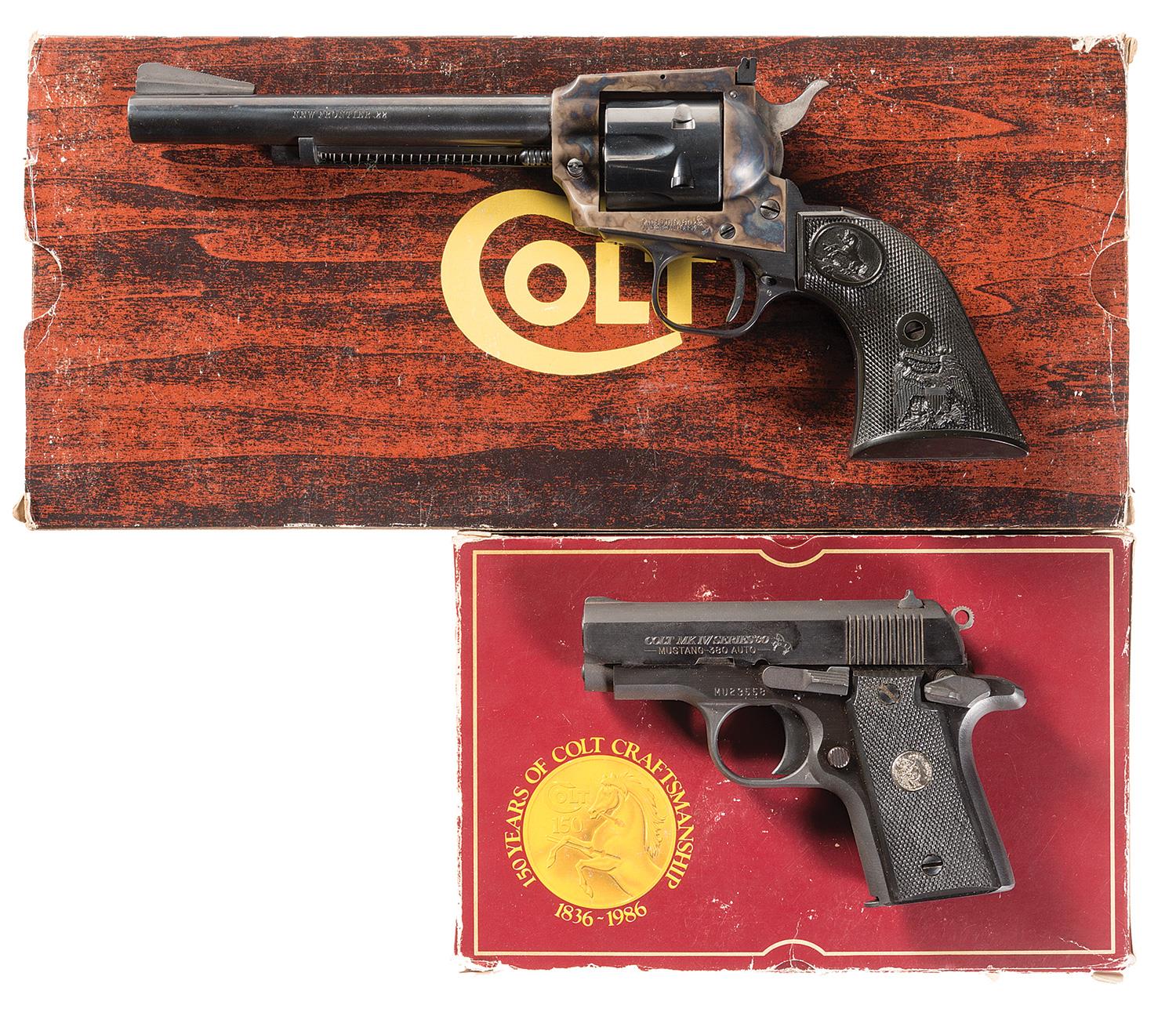 Two Colt Sporting Handguns w/ Boxes | Rock Island Auction
