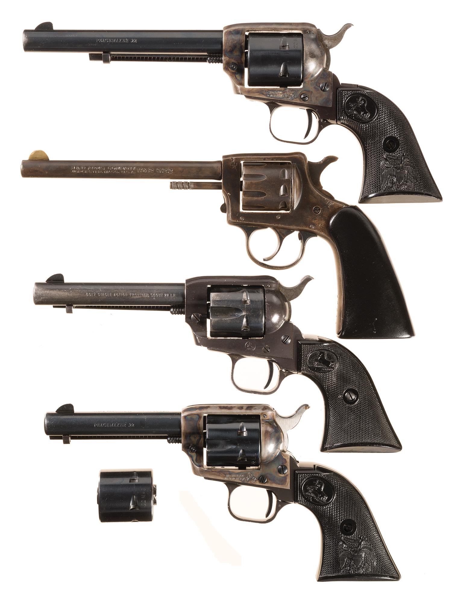 Four Revolvers | Rock Island Auction