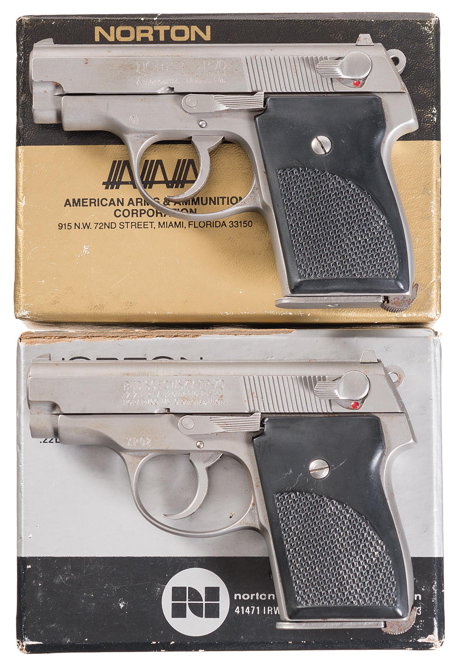 Two Norton TP-70 Semi-Automatic Pistols w/ Boxes | Rock Island Auction