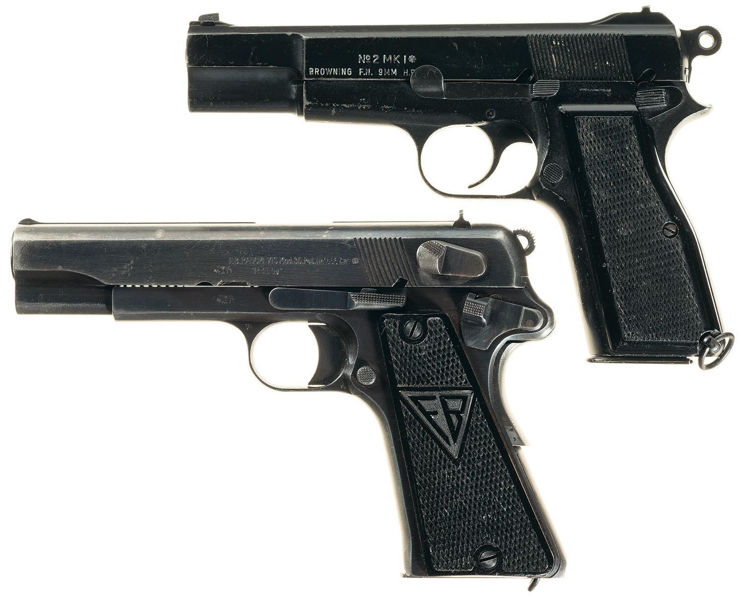Two Semi-Automatic Military Pistols | Rock Island Auction