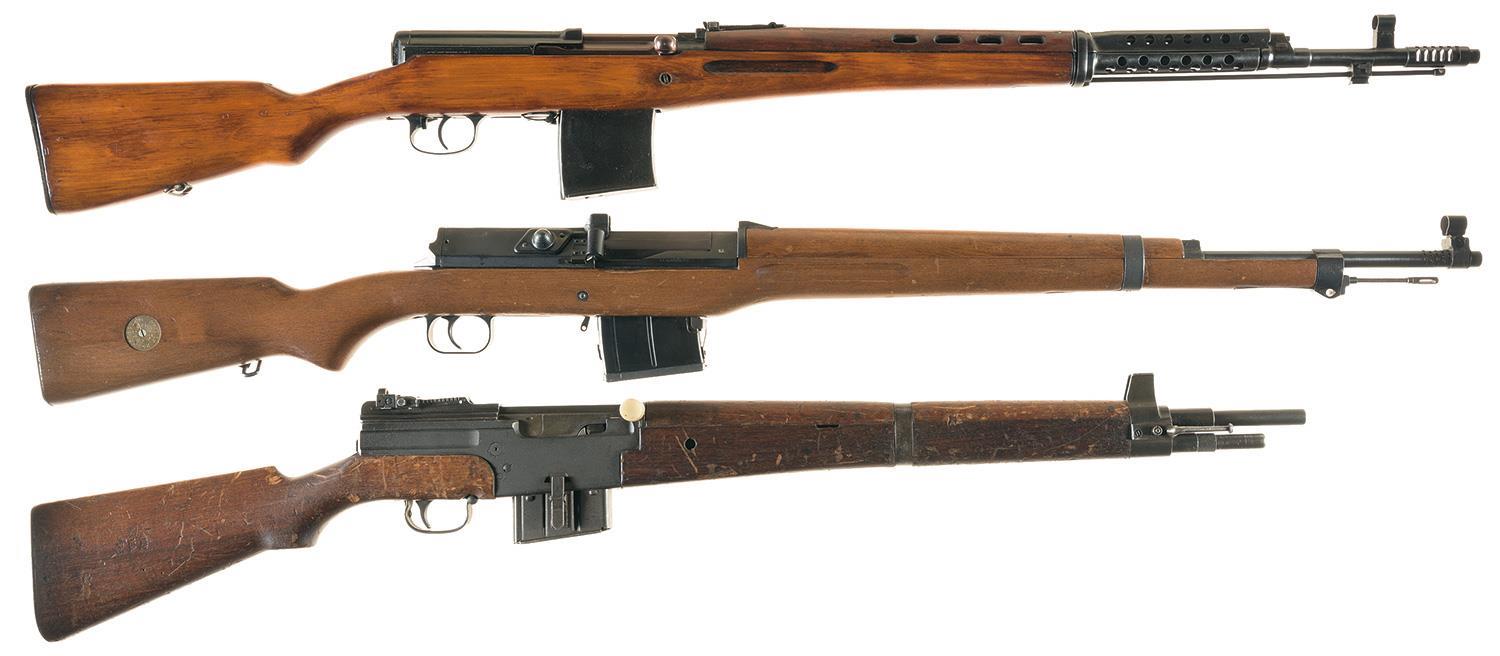 Three European Semi-Automatic Military Rifles | Rock Island Auction