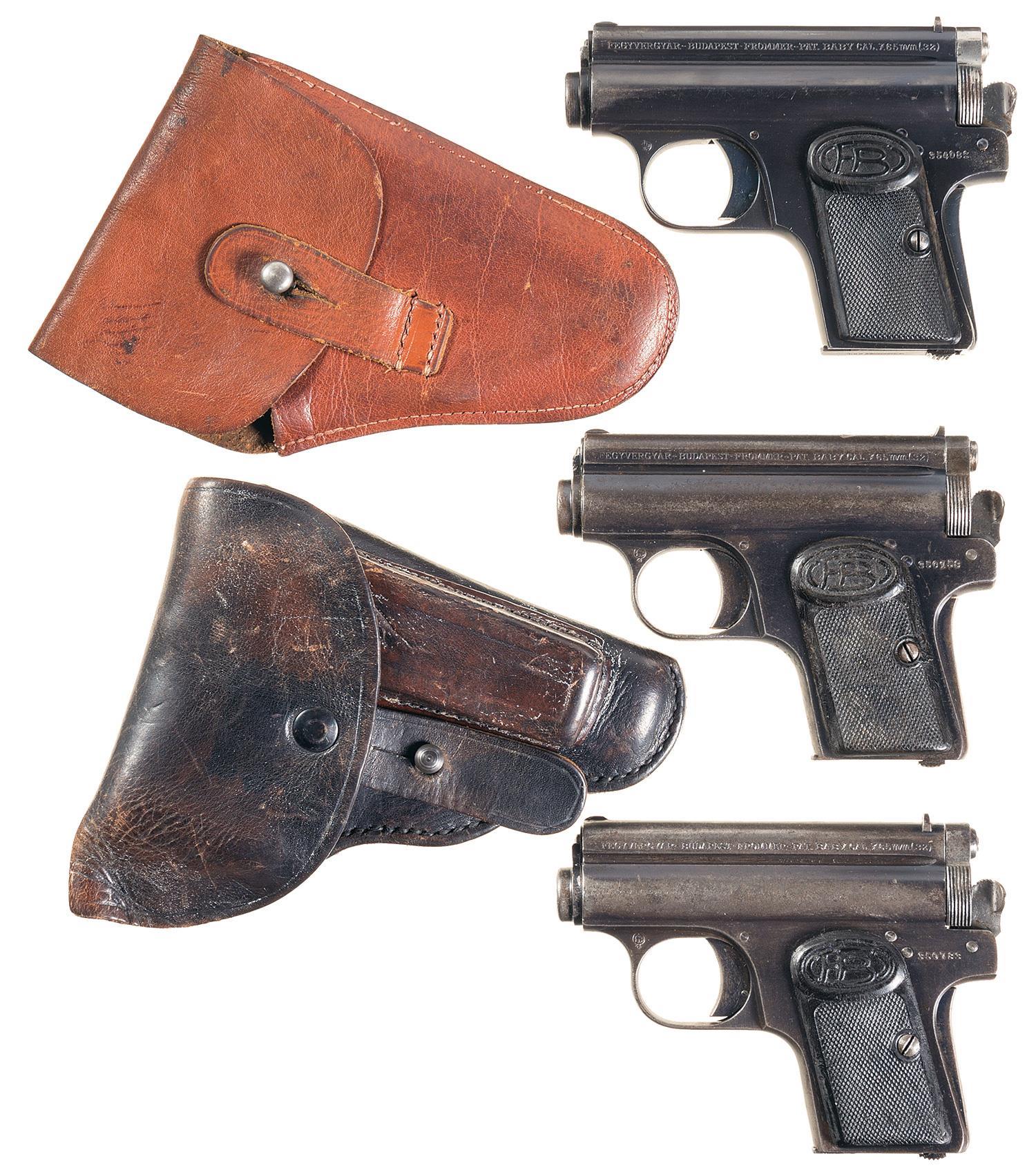 Three Hungarian Semi-Automatic Pistols | Rock Island Auction
