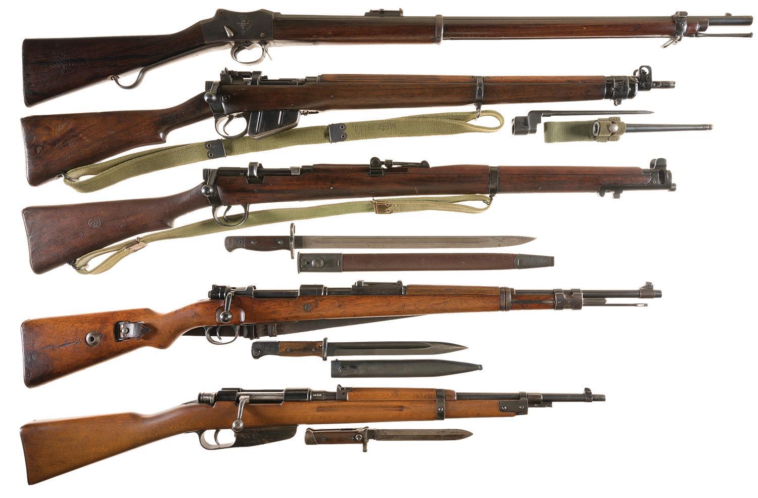 Five Military Long Guns Rock Island Auction five-military-long-guns-rock-island-auction