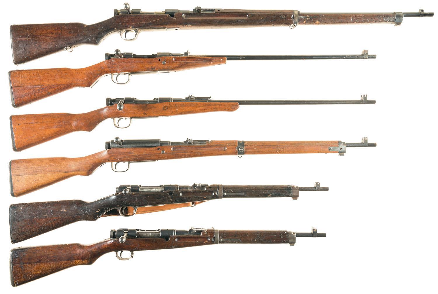 Six Bolt Action Japanese Military Rifles | Rock Island Auction