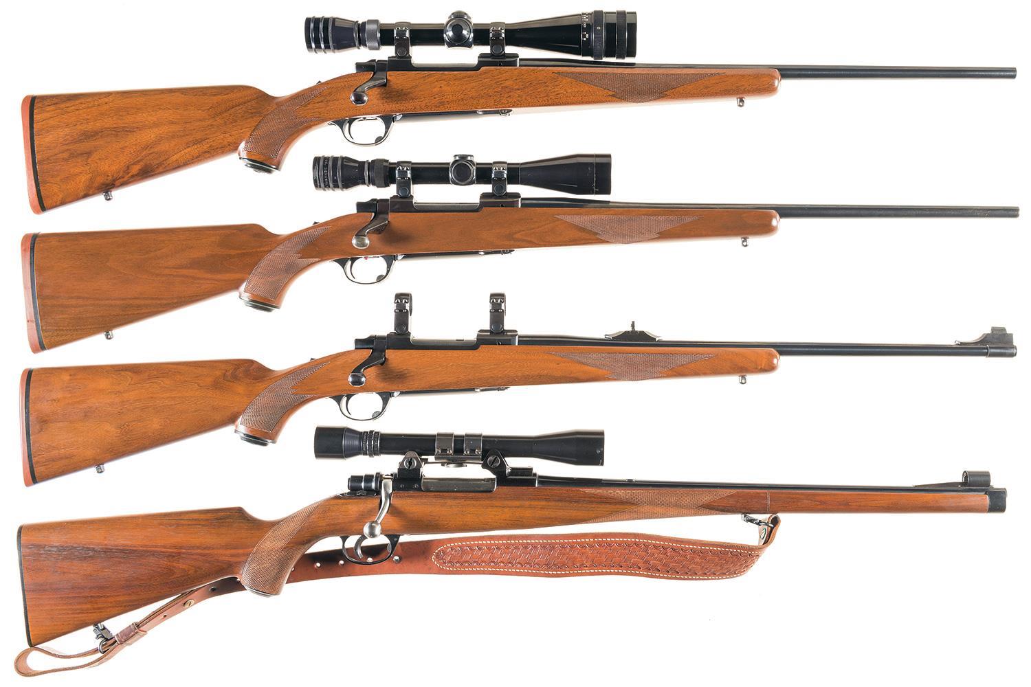 Four Ruger Bolt Action Rifles | Rock Island Auction