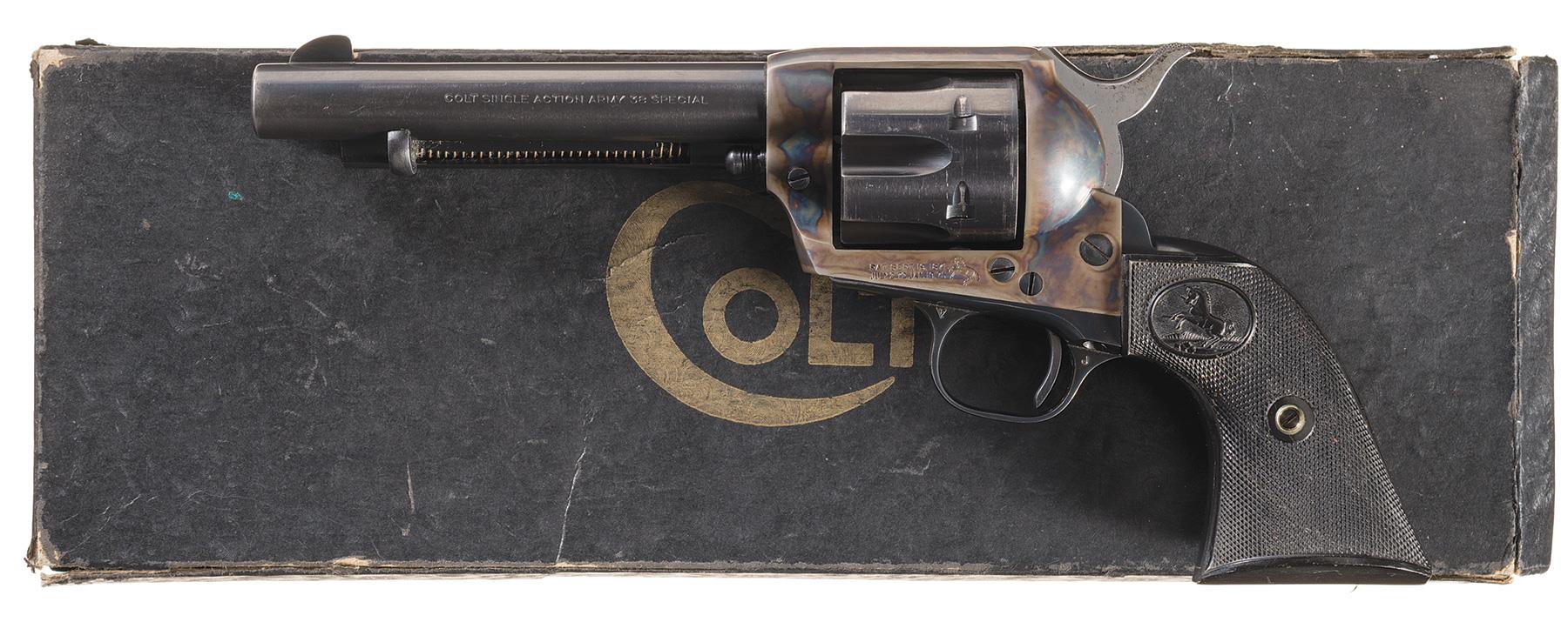 Colt Single Action Army Revolver 38 special | Rock Island Auction