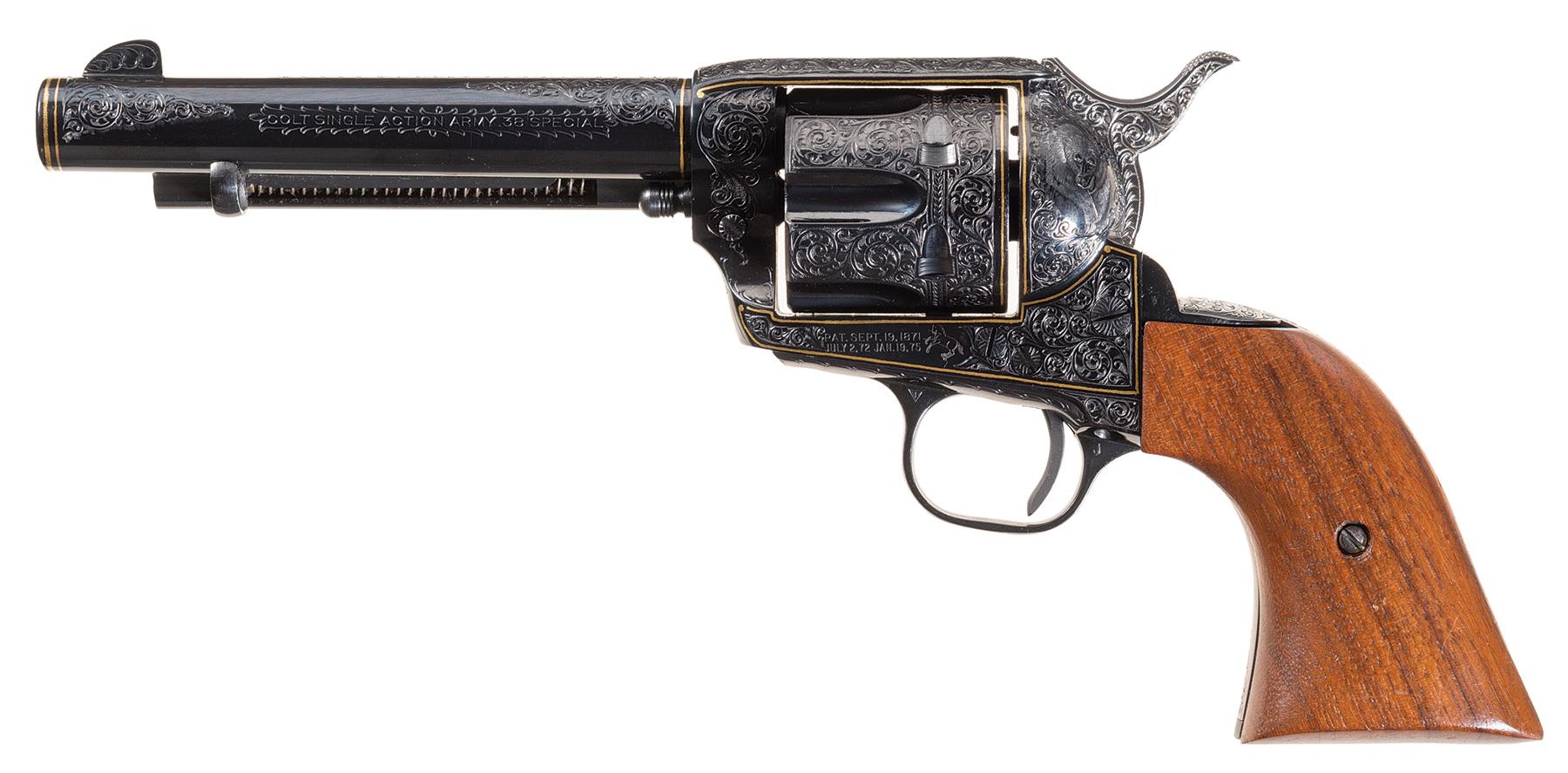 Colt Single Action Army Revolver 38 special | Rock Island Auction