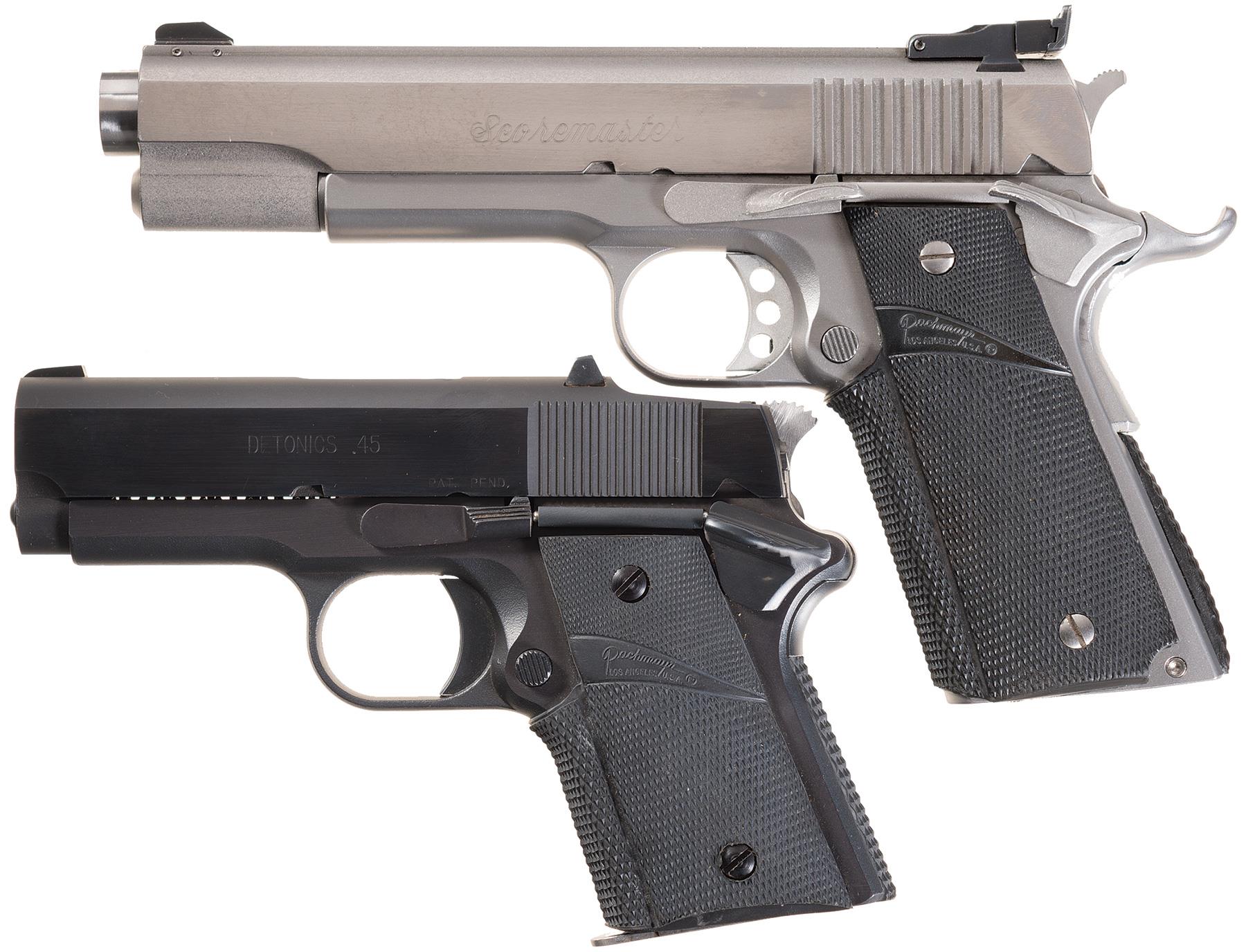 Two Detonics 45 ACP Semi-Automatic Pistols | Rock Island Auction